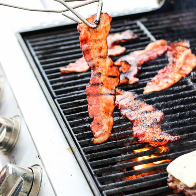 Easy Bacon on the Grill: Only 2 Ingredients & 5 Minutes!