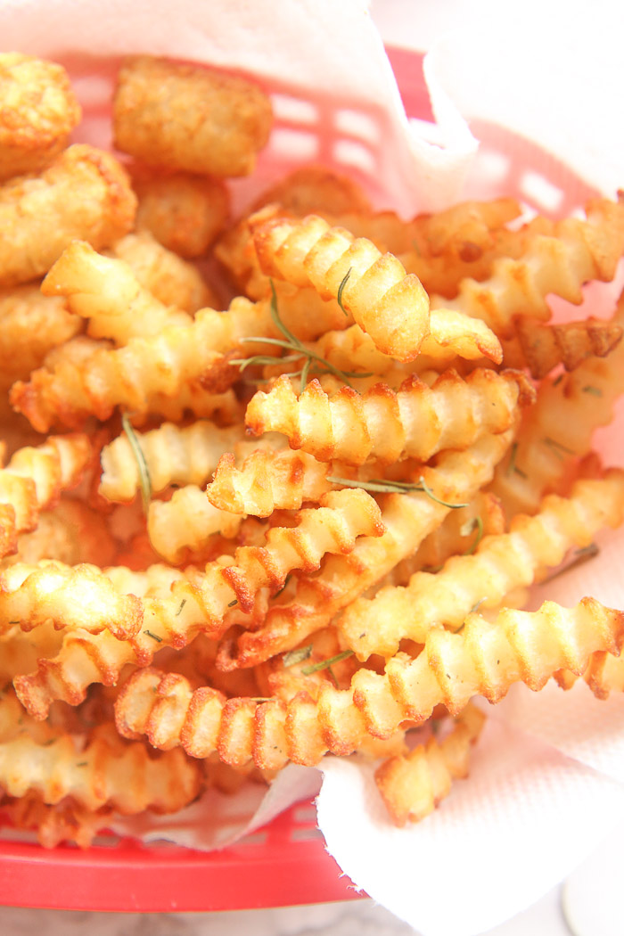 Air Fryer Frozen French Fries & Frozen Tater Tots: Simple, Quick, & Easy!