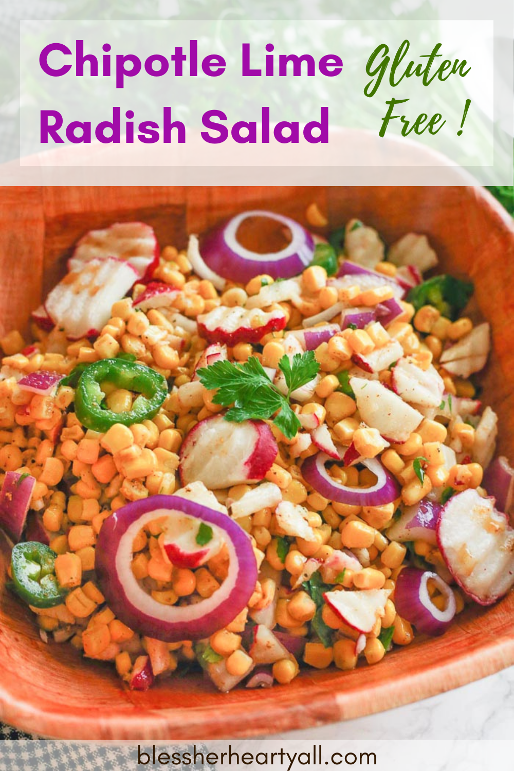 Chipotle Lime Radish Salad